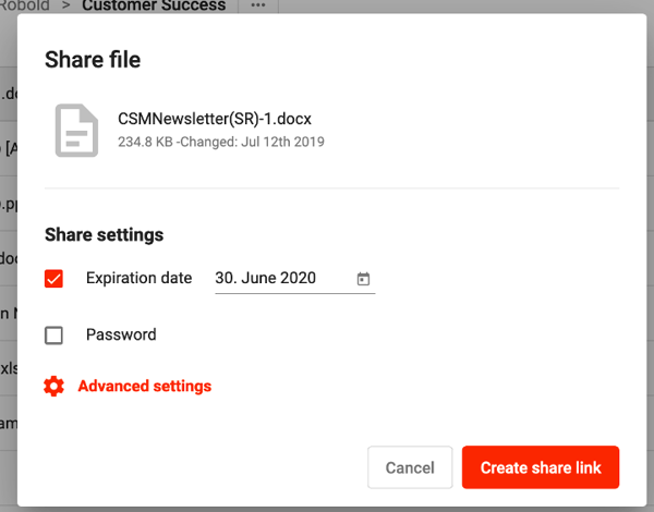 How to Use Shares and File Requests