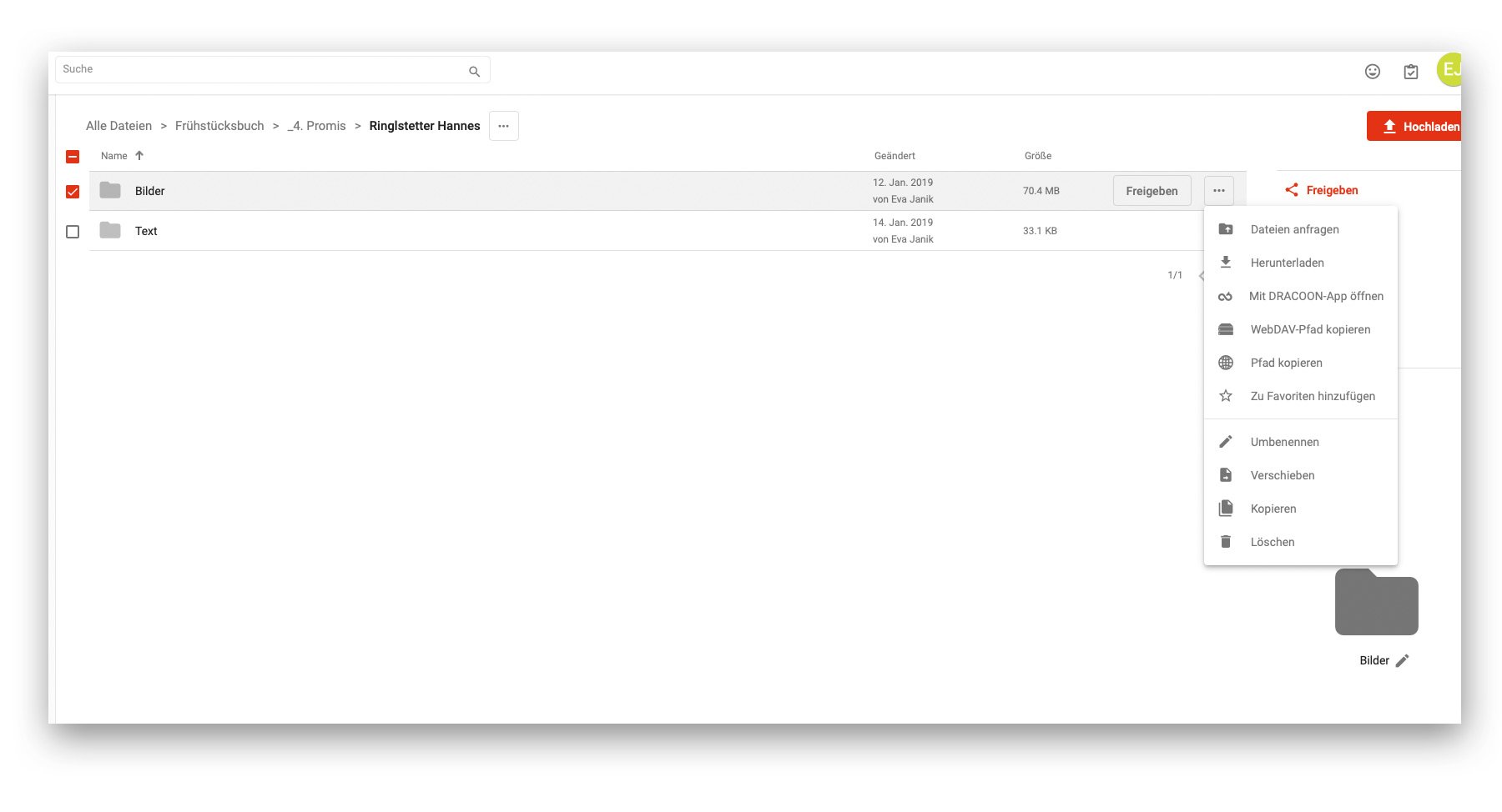 DRACOON - ein sicherer Speicherort für Projektdateien